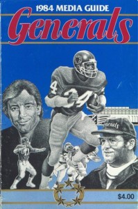 New Jersey Generals USFL Football Team (1983–1985)