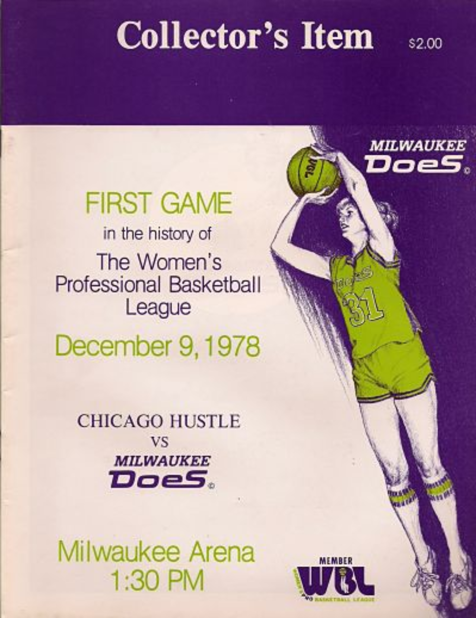 1978–1980 Milwaukee Does Women's Basketball