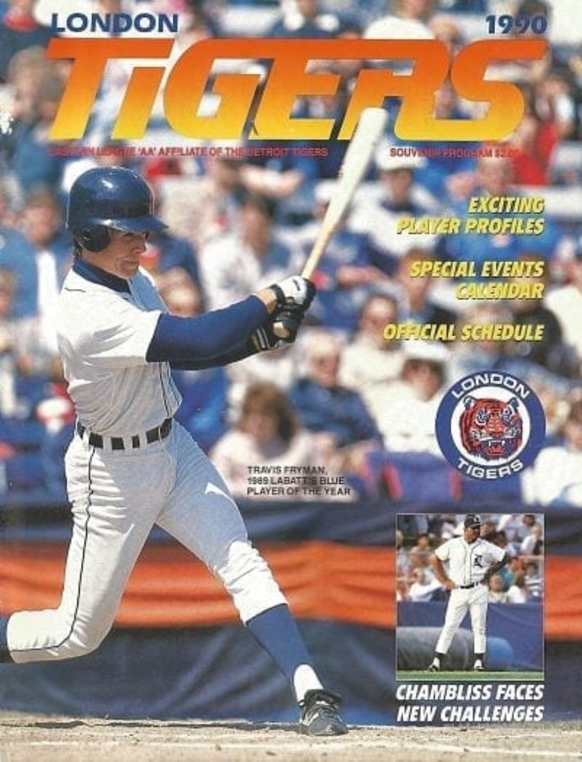 London Tigers: 1989–1993 Minor League Baseball