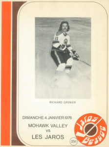Beauce Jaros 1975-1976: North American Hockey League Team