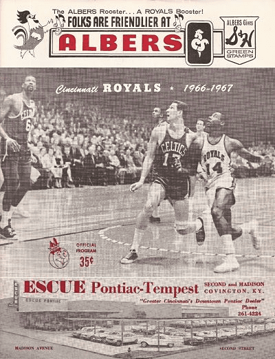 Cincinnati Royals, National Basketball Association