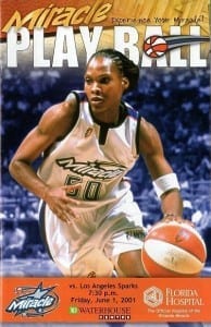 Orlando Miracle 1999-2002 Women's Pro Basketball