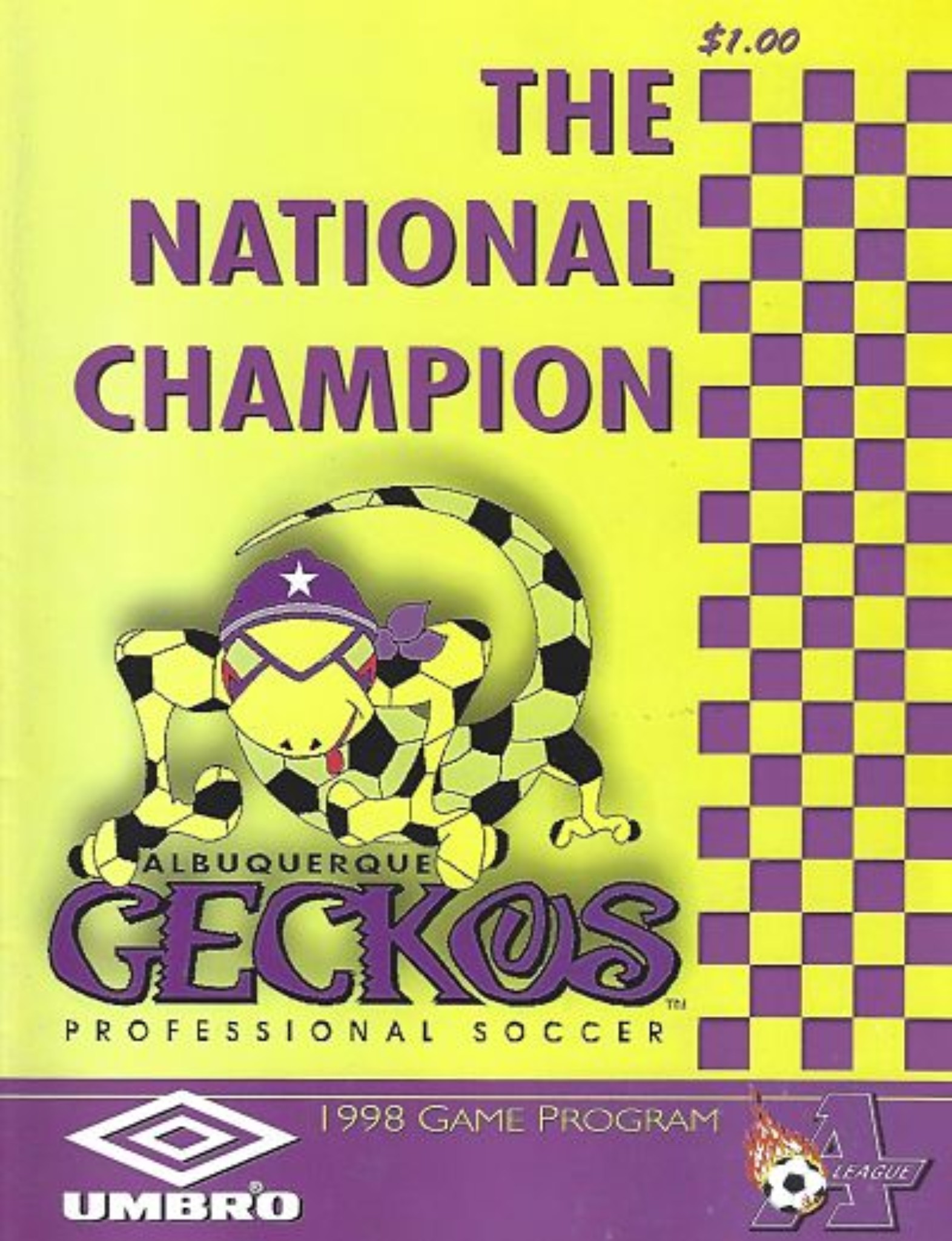 Albuquerque Geckos (1997-1998) USISL Pro Soccer Team