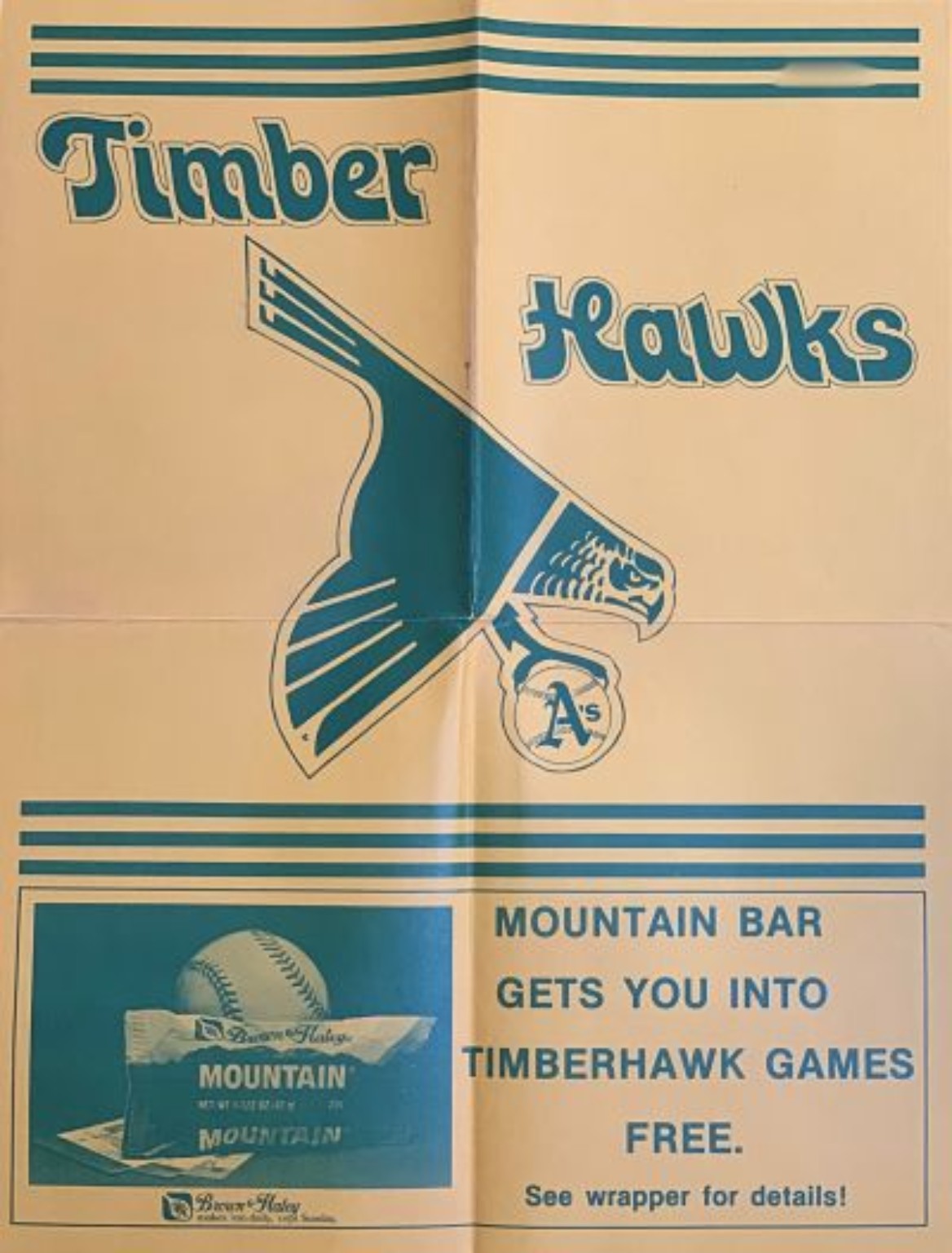 Bend Timber Hawks (1978) Minor League Baseball