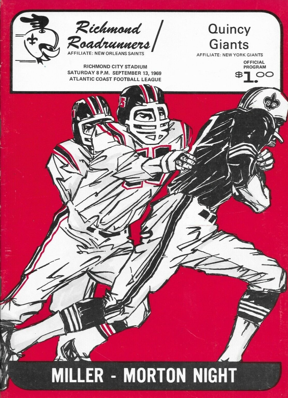 Richmond Roadrunners 1968-1970: Incredible ACFL Grid History